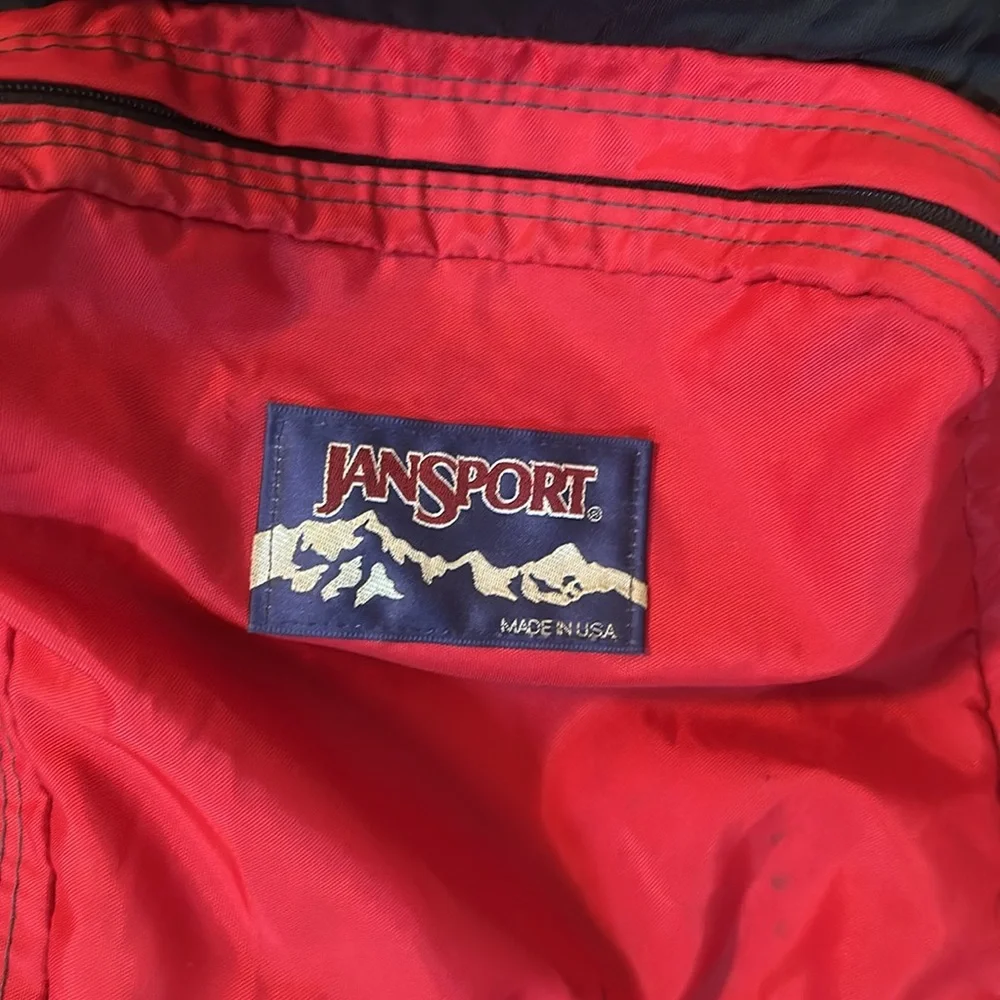Jansport | Bags | Vintage Made In Usa Jansport Red External Frame ...